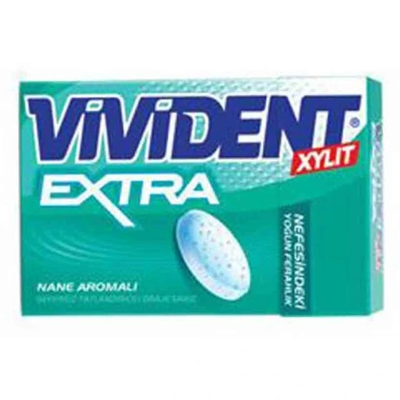 خرید و قیمت آدامس ایتالیایی ویویدنت مدل VİVİDENT Extra نعنایی 21 گرم | ترب