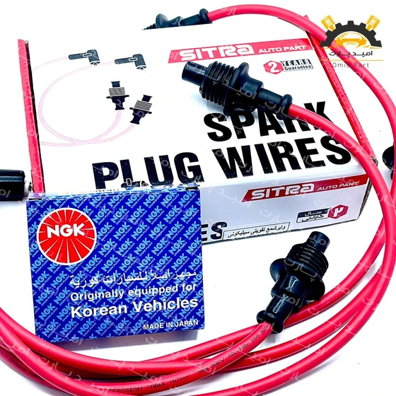خرید و قیمت پک اقتصادی شمع موتور NGK و وایر تقویتی 7 میل 405 | ترب