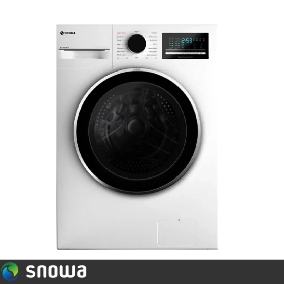 خرید و قیمت ماشین لباسشویی اسنوا مدل SWM-B80 ظرفیت ۸ کیلوگرم موتور BLDC | ترب