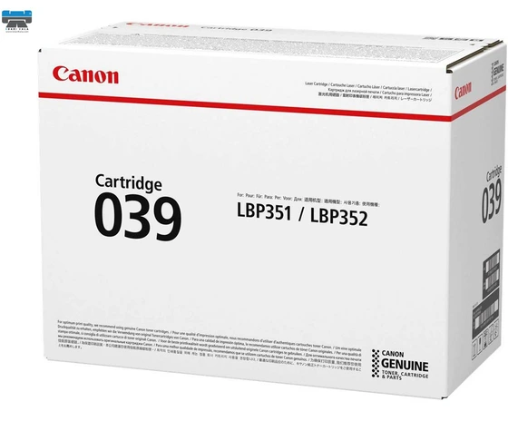 خرید و قیمت کارتریج تونر لیزری 039 کانن ا Canon 039 Black Laser Toner ...