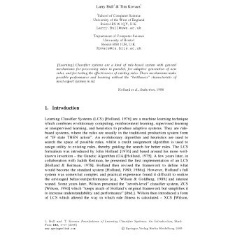 خرید و قیمت دانلود کتاب Foundations of Learning Classifier Systems 1st Edition. | ترب