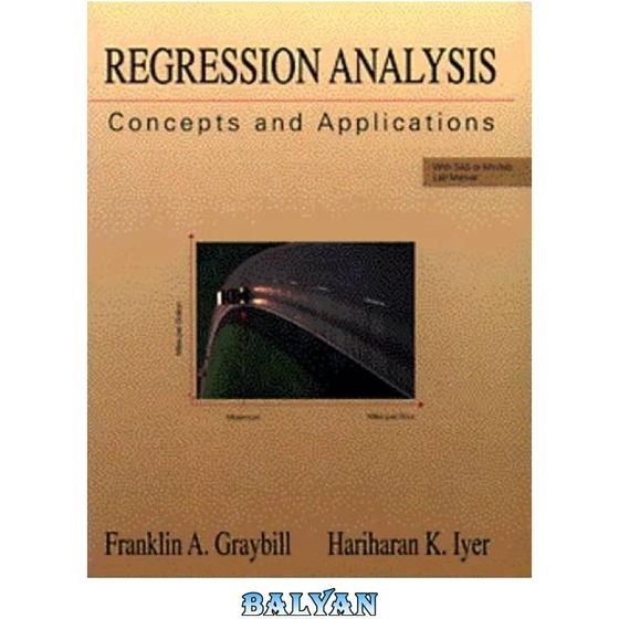 خرید و قیمت دانلود کتاب Regression Analysis Concepts And Applications