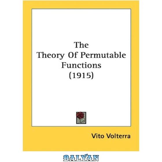 خرید و قیمت دانلود کتاب Theory Of Permutable Functions ترب