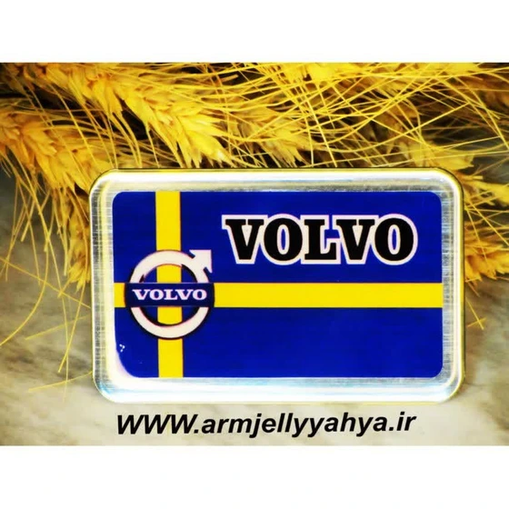 خرید و قیمت پرچم سوئد و آرم ولوو مستطیل ژله ای | ترب