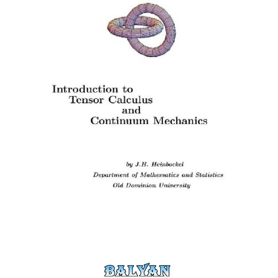خرید و قیمت دانلود کتاب Introduction To Tensor Calculus And Continuum