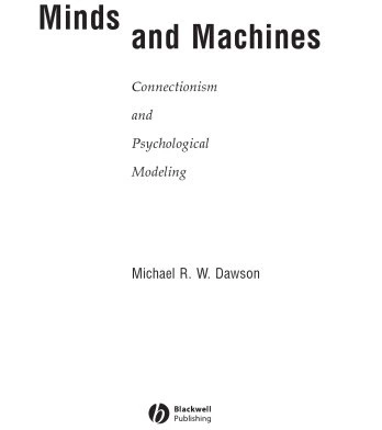 خرید و قیمت دانلود کتاب Minds and Machines: Connectionism and ...