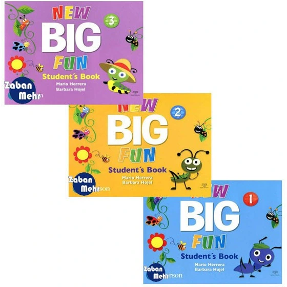 خرید و قیمت کتاب New Big Fun اثر جمعی از نویسندگان انتشارات زبان مهر 3 ...