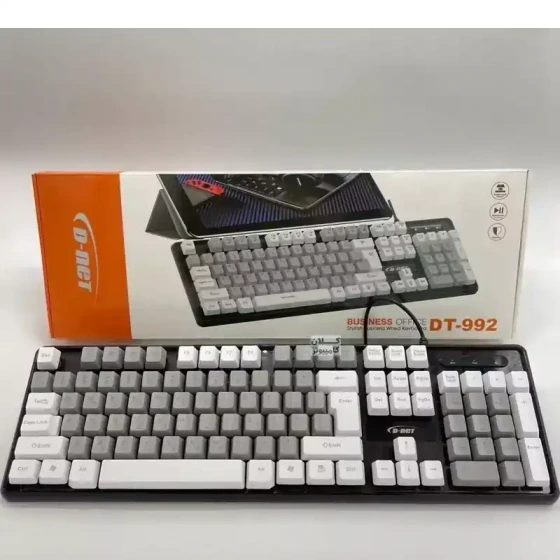 خرید و قیمت کیبورد شبه مکانیکال d-net مدل dt-992 | ترب