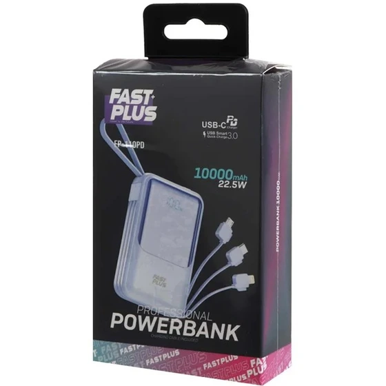 خرید و قیمت پاوربانک (PD و فست شارژ) Fast Plus 22.5W 10000mAh مدل FP ...