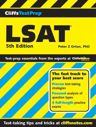 خرید و قیمت دانلود کتاب LSAT (Cliffs Test Prep) ویرایش 5 | ترب