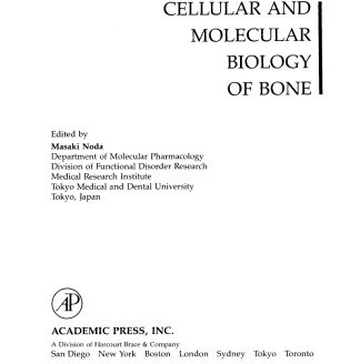 خرید و قیمت دانلود کتاب Cellular and Molecular Biology of Bone 1993 | ترب