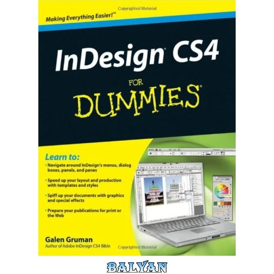 خرید و قیمت دانلود کتاب InDesign CS4 For Dummies (For Dummies (Computer ...