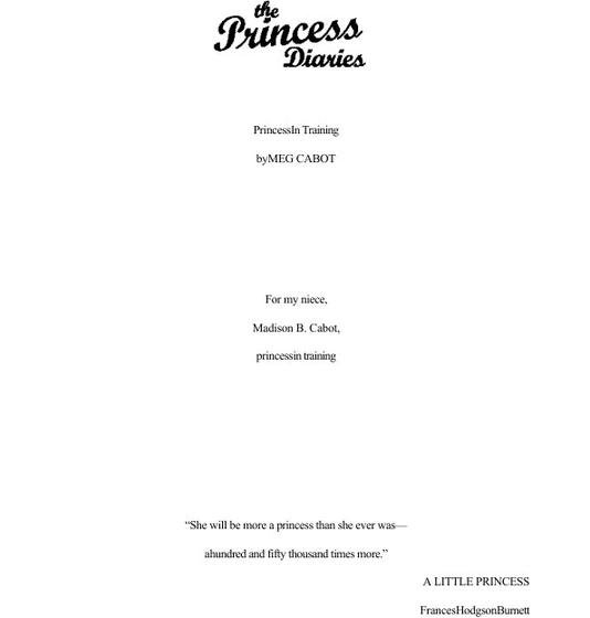 خرید و قیمت کتاب The Princess Diaries series 07: Princess in Training ...