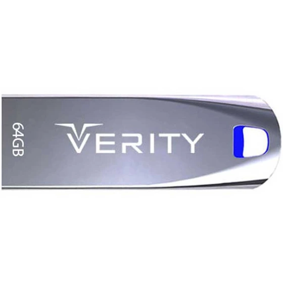 خرید و قیمت فلش ۶۴ گیگ وریتی VERITY V803 64GB نقره ای ا فلش مموری 64GB نقره ای وریتی V803 | ترب