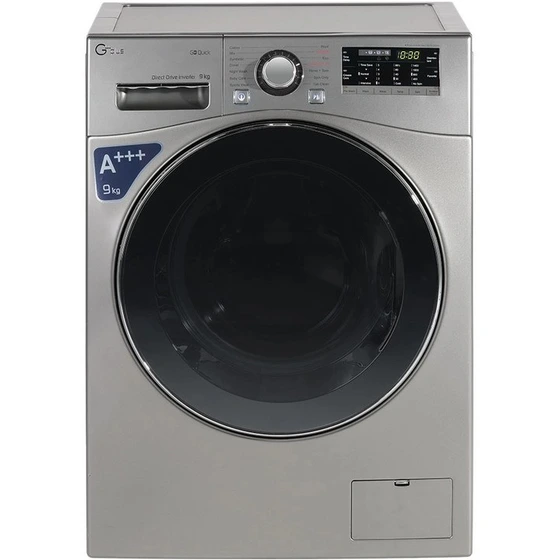 خرید و قیمت ماشین لباسشویی جی پلاس مدل GWM-L9645T ظرفیت 9 کیلوگرم | ترب