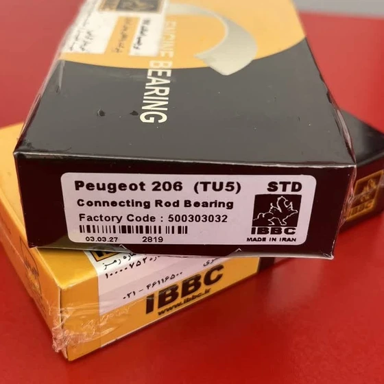 خرید و قیمت یاتاقان متحرک پژو 206 TU5 سایز استاندارد (STD) برند بوش ایران | ترب