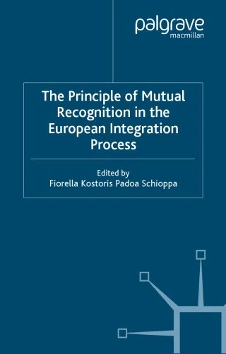 خرید و قیمت دانلود کتاب The Principle of Mutual Recognition in the ...