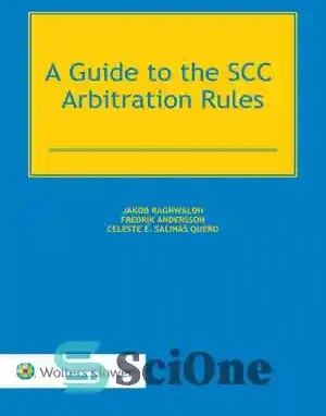 خرید و قیمت دانلود کتاب A Guide to the SCC Arbitration Rules - راهنمای ...