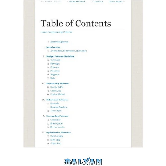 خرید و قیمت دانلود کتاب Game Programming Patterns Composed ترب