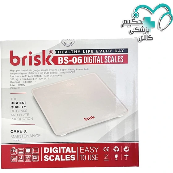 خرید و قیمت ترازو دیجیتال بریسک مدل Digital Scale BRISK BS-06 | ترب