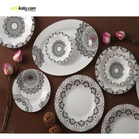 خرید و قیمت سرویس غذاخوری 25 پارچه آذین اوپال کد 133 | ترب