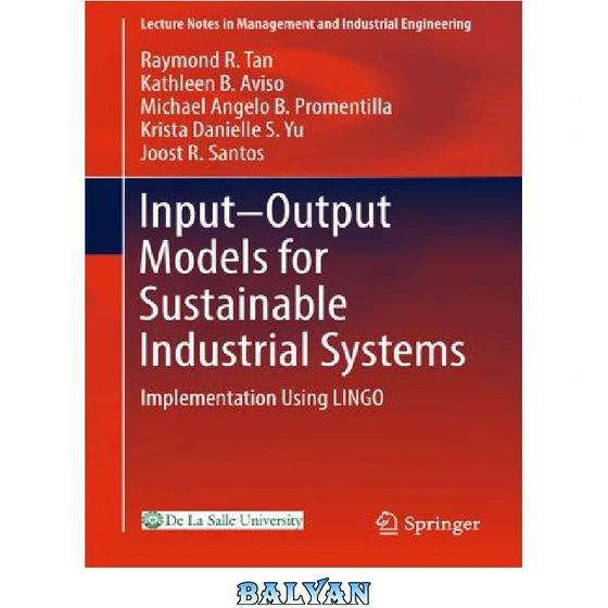 خرید و قیمت دانلود کتاب Input-Output Models for Sustainable Industrial Systems: Implementation ...