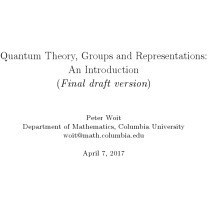 خرید و قیمت دانلود کتاب Quantum theory, groups and representations. An Introduction draft | ترب