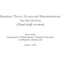 خرید و قیمت دانلود کتاب Quantum theory, groups and representations. An Introduction draft | ترب