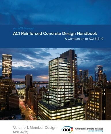خرید و قیمت دانلود کتاب ACI MNL-17(21) ACI REINFORCED CONCRETE DESIGN HANDBOOK A Companion to ...