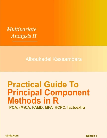 خرید و قیمت دانلود کتاب Practical Guide To Principal Component Methods In R Multivariate