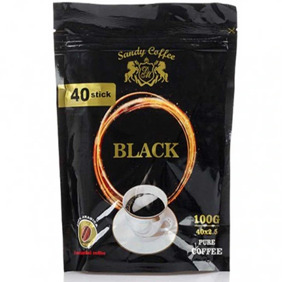 خرید و قیمت قهوه تلخ بلک Sandy coffee سندی کافی 40 عددی | ترب
