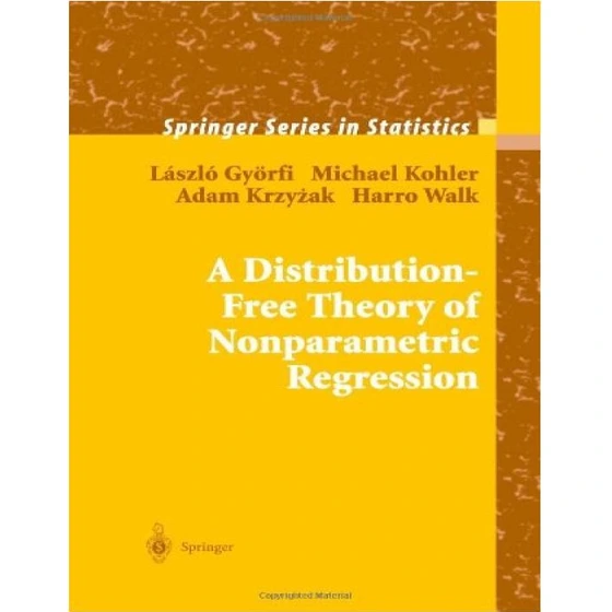 خرید و قیمت دانلود کتاب A Distribution Free Theory Of Nonparametric Regression ا نظریه رگرسیون