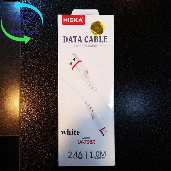 خرید و قیمت کابل لایتنینگ (آیفونی) فست شارژ هیسکا مدل LX-728R | ترب