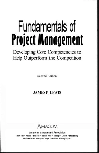 خرید و قیمت دانلود کتاب Fundamentals of project management: developing core competencies to help ...