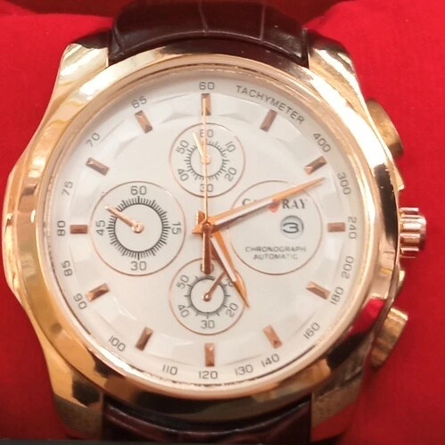 خرید و قیمت ساعت مچی مردانه عقربه ای برندcassray بند فیکس چرمی ساعتی ...