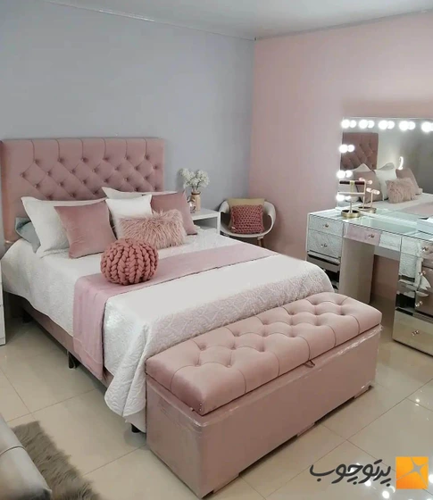 خرید و قیمت تخت خواب چستر دونفره تمام چستر تمام ام دی اف | تخت تکی ...