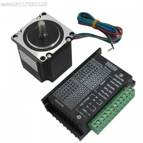 خرید و قیمت استپر موتور 57BYGH56-401A به همراه درایور TB6600 | ترب