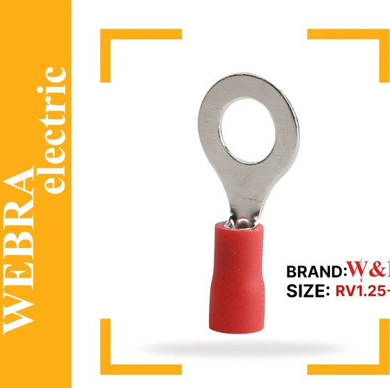 خرید و قیمت سرسیم حلقوی 1.5 مدل RV1.25-8 بسته 100 عددی | ترب