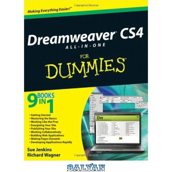 خرید و قیمت دانلود کتاب Dreamweaver CS4 all-in-one for dummies ا Dreamweaver CS4 همه کاره برای ...