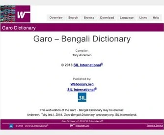خرید و قیمت دانلود کتاب Garo – Bengali Dictionary 2018 | ترب