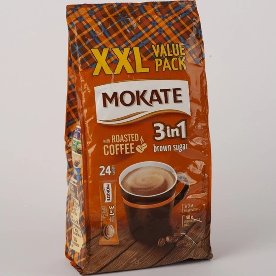 خرید و قیمت کافی میکس موکاته با شکر قهوه ای MOKATE 3in1 brown sugar | ترب