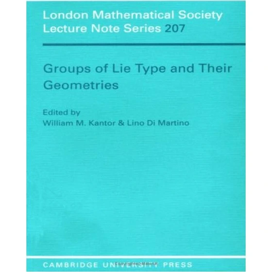 خرید و قیمت دانلود کتاب Groups of Lie Type and their Geometries | ترب