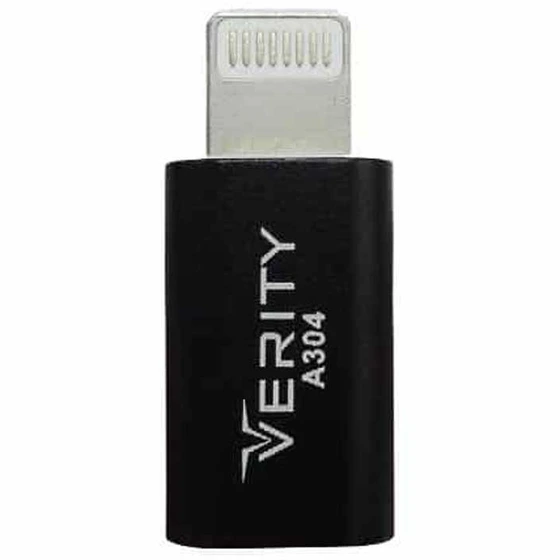 خرید و قیمت مبدل micro USB به لایتنینگ وریتی مدل A304 | ترب