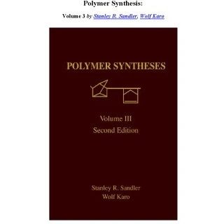 خرید و قیمت دانلود کتاب Polymer Syntheses [Vol 3] 2nd ed | ترب