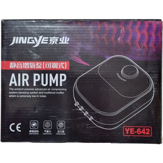 خرید و قیمت پمپ هوا 4 خروجی جینگی (Jingye) مدل YE-642 | ترب