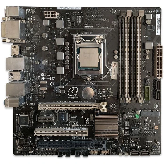 خرید و قیمت باندل مادربرد ایسوس ASUS Q87 CS-B و پردازنده Intel Core i3 ...