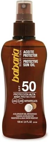 خرید و قیمت Baba Spf50 Tanning Oil Spray 100Ml | ترب