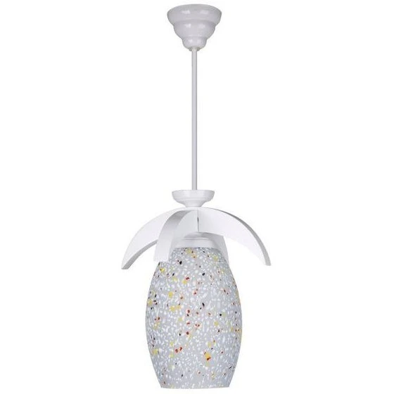 خرید و قیمت چراغ آویز چشمه نور 1 شعله کد G528/1H-WT | ترب