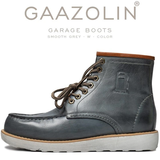 خرید و قیمت بوت گاراژ 1 گازولین طوسی شبرو – GAAZOLIN Garage Boots ...