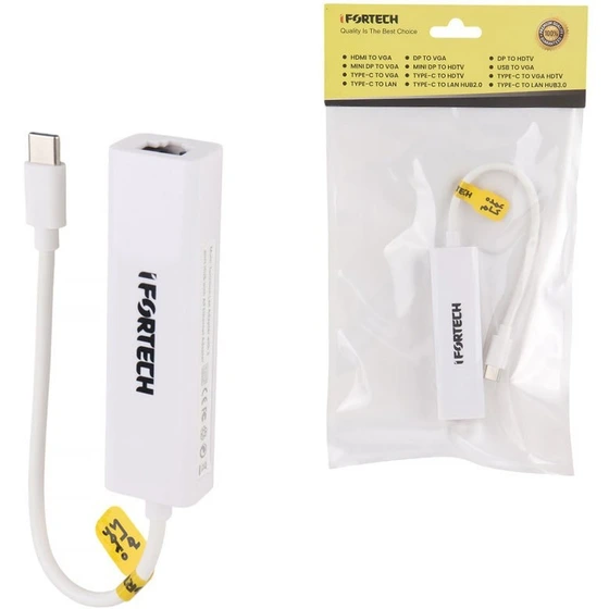 خرید و قیمت هاب 4 پورت Type-C آی فورتک Ifortech | ترب